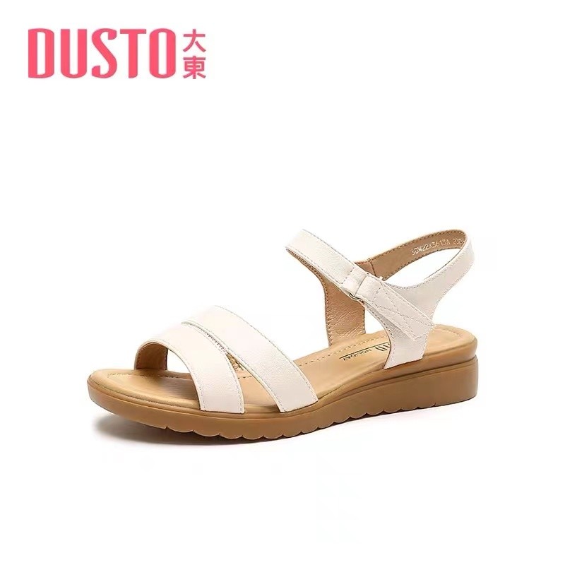 Dusto Dadong Women's Mid-Heel Velcro Sandals - Summer Friendly | Shopee ...
