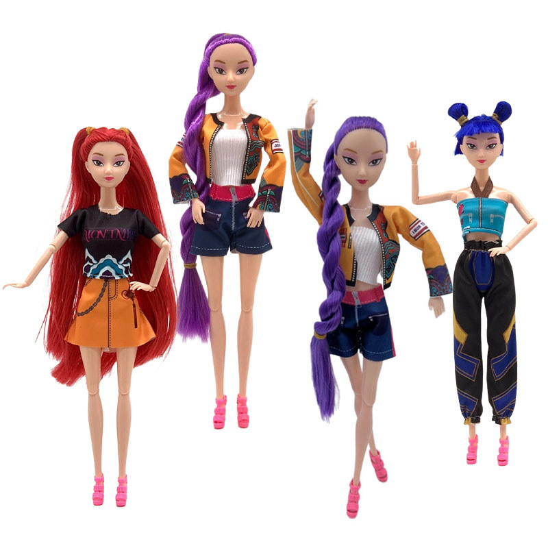 Huntrix KPop Demon Hunters Doll Rumi Mira Zoey Doll Toys Gift For kids ...