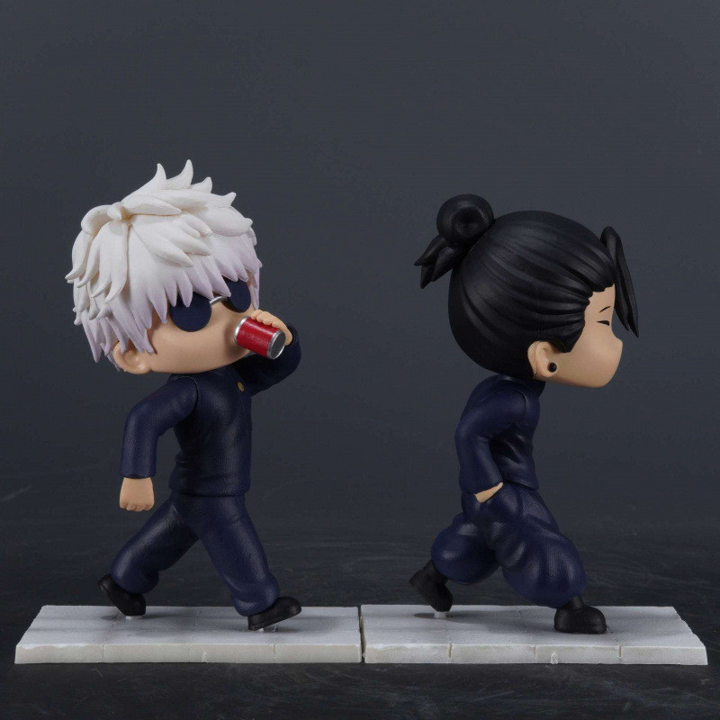 Chibi Version Jujutsu Kaisen Figure Gojo Satoru Suguru Geto Capsule ...