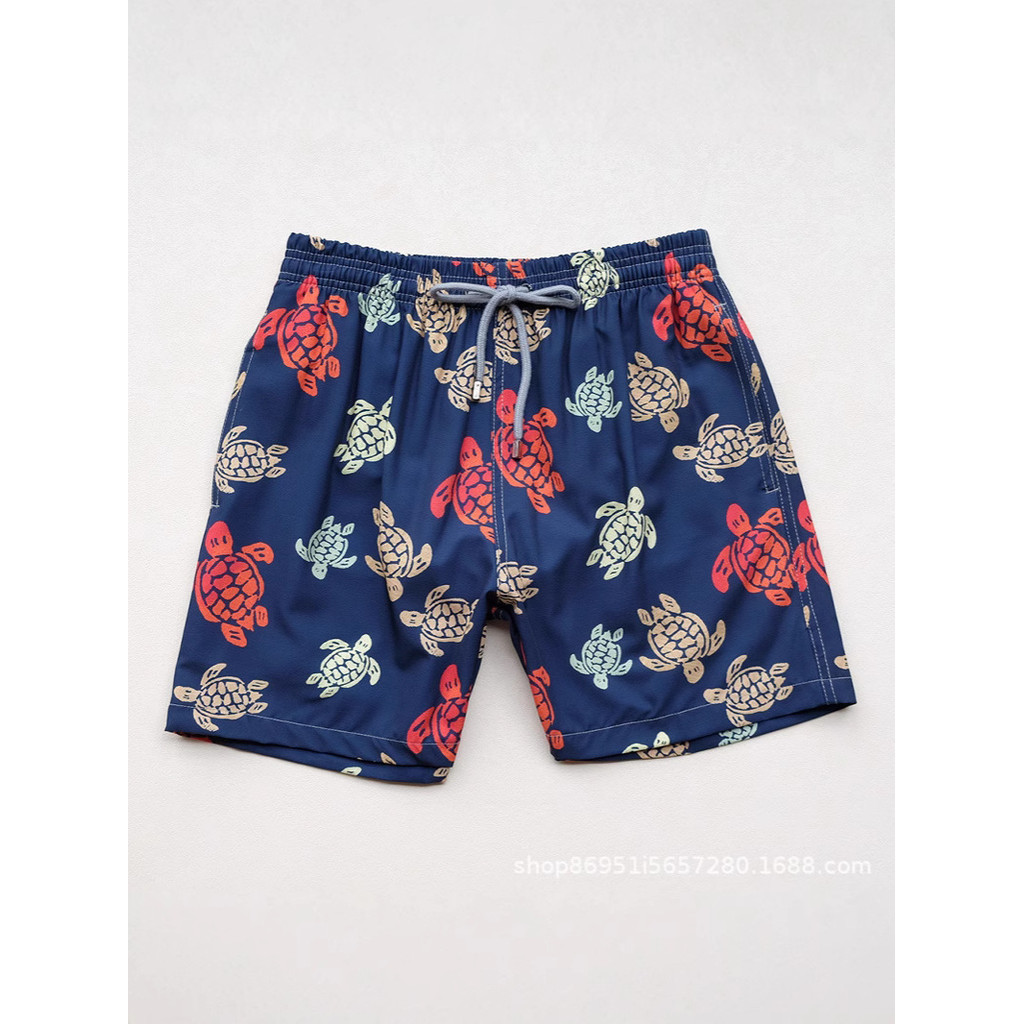 2025 Ready Stock Men's Beach Trunks Swimming Trunks Stretch Quick ...