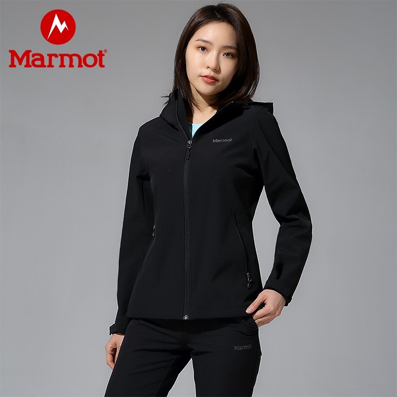 [22 New Style] Marmot Groundhog Women Autumn M1 Soft Shell Clothing ...