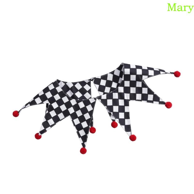 Mary CourtStyle Detachable Collar for Christmas Clown Costume Victorian ...