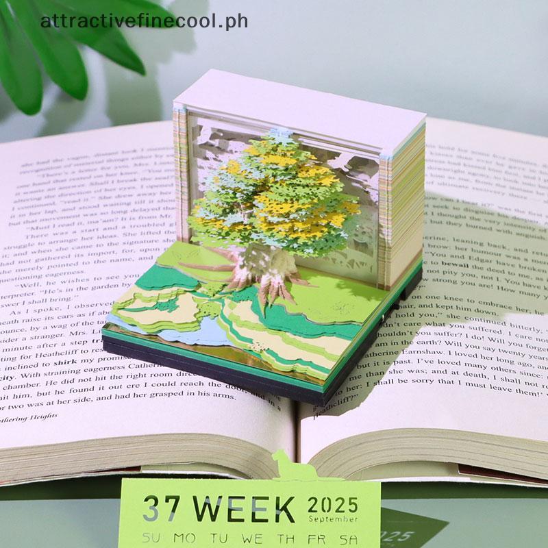 AFPH Time Piece Calendar 2026 Desk Calendar With LED Light 3D Tear-away ...