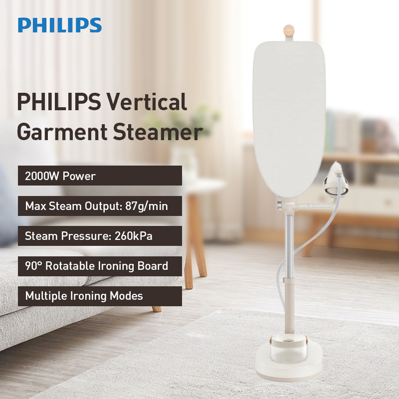 Philips 5000 Series Upright Steam Iron Vertical Garment Steamer 2000W ...