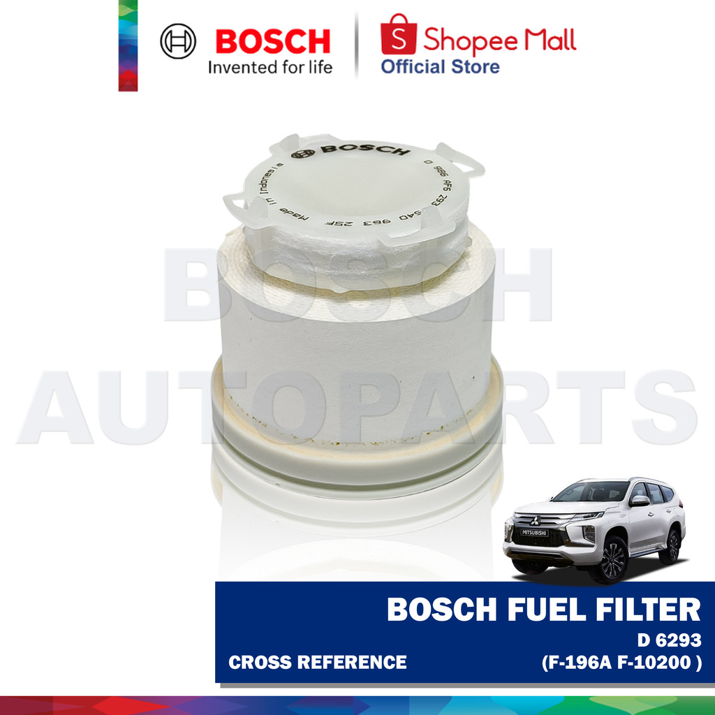 Bosch Fuel Filter for Mitsubishi Strada 2015 to 2023 | Shopee Philippines