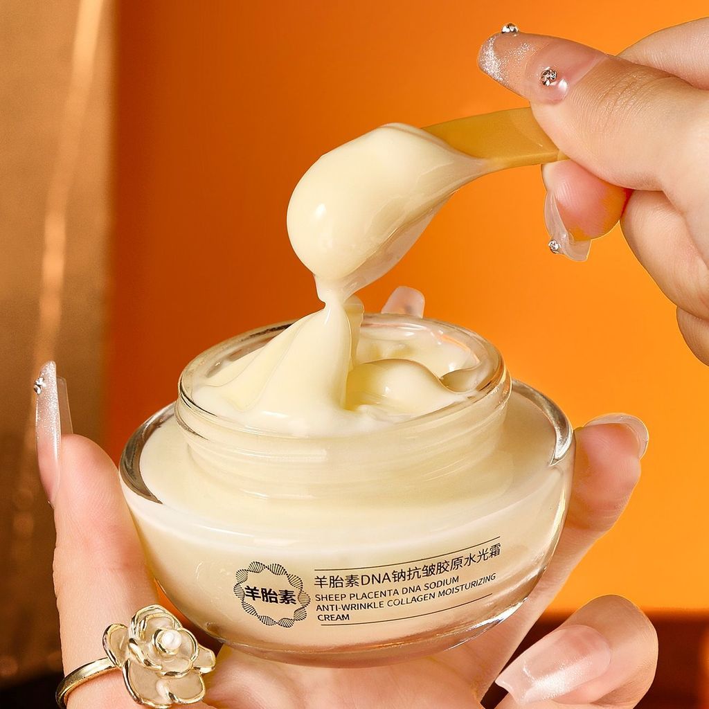 Sheep placenta cream DNA anti-wrinkle hydrating collagen hydrating ...