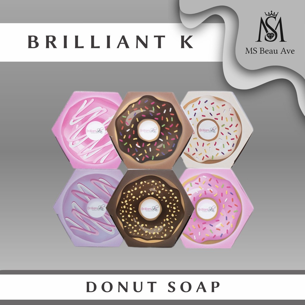 Brilliant Skin Donut Soap (1 PCS) - Body Wash for Skin Repair - Body ...