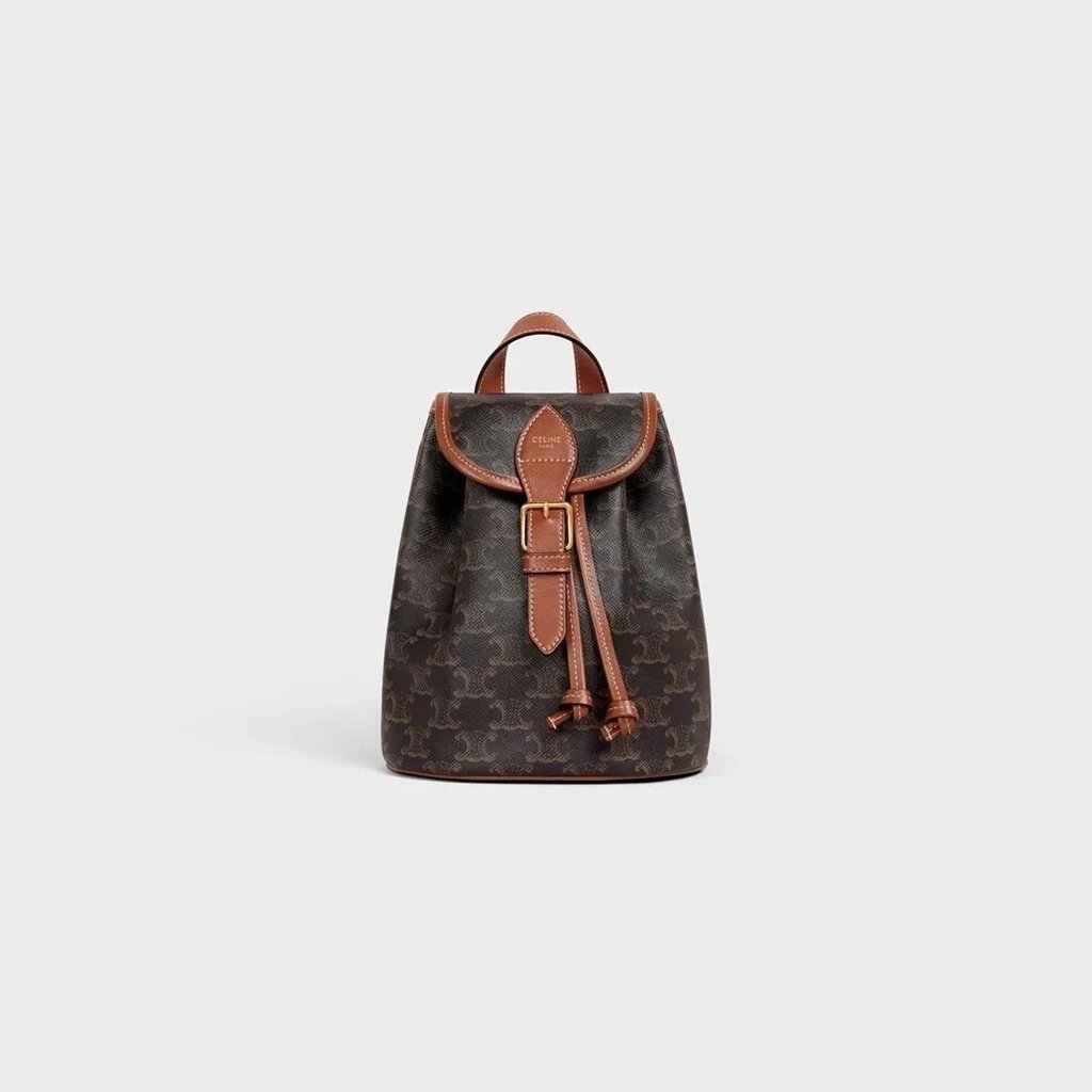 CELINE CELINE TRIOMPHE Canvas New Style Presbyopic Drawstring Mini ...