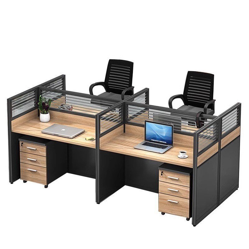 Screen Desk Office Desk Employee Desk Staff Desk Combination Computer ...