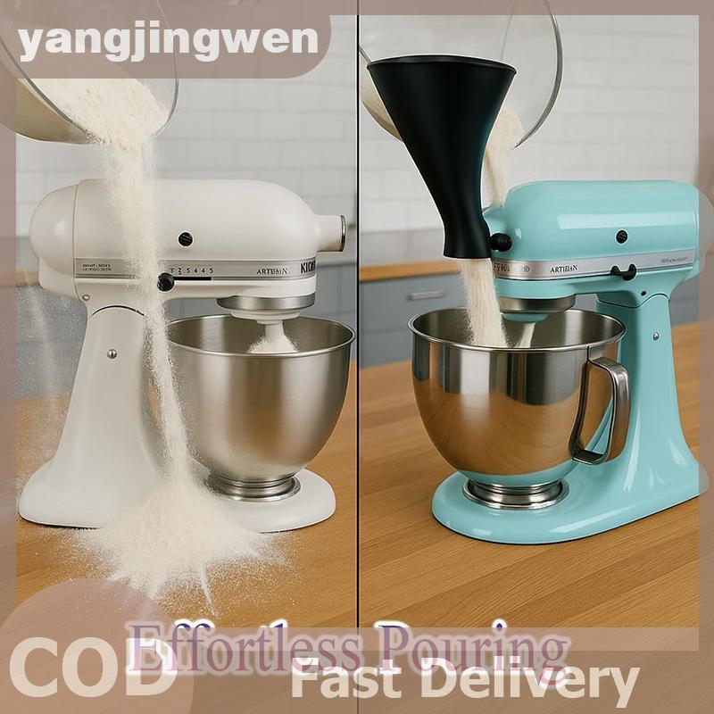 YANGWEN Flour Funnel Stand Mixer Attachment For Kitchen Aid Artisan ...