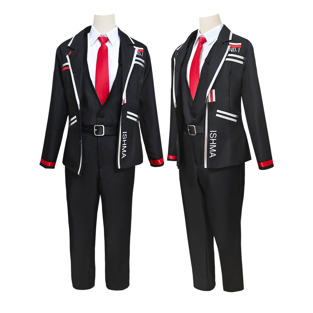 Limbus Company Cos ISH Ishmael Hong Lu Faust Black Uniform Cosplay ...
