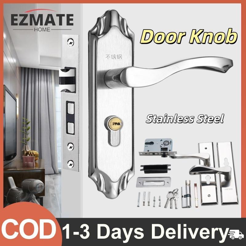 Lever Type Door Knob Doorknob Door Lock Lever Mute Door Knob Lock Set ...