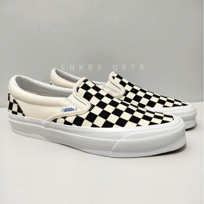 Vans Vault OG Slip-on LX Checkerboard v2 | Shopee Philippines