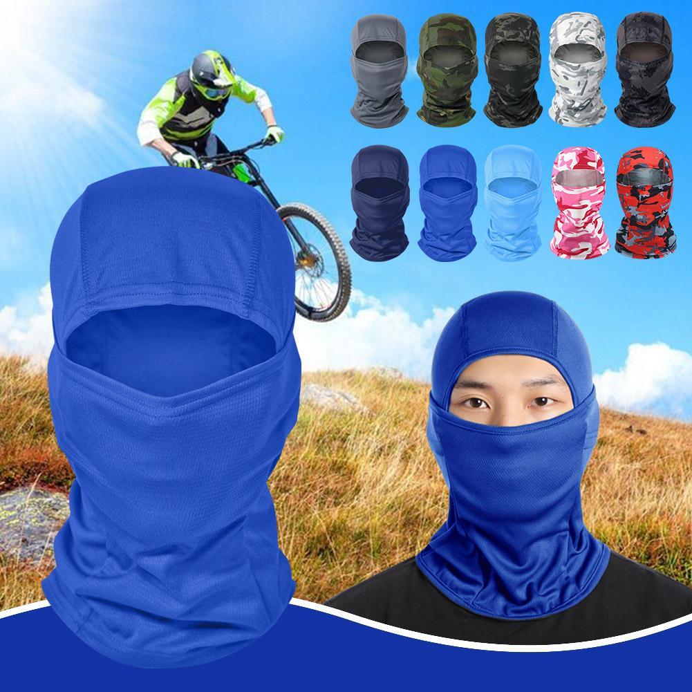 Camouflage Full Face Cycling Mask Breathable Balaclava Head Neck ...
