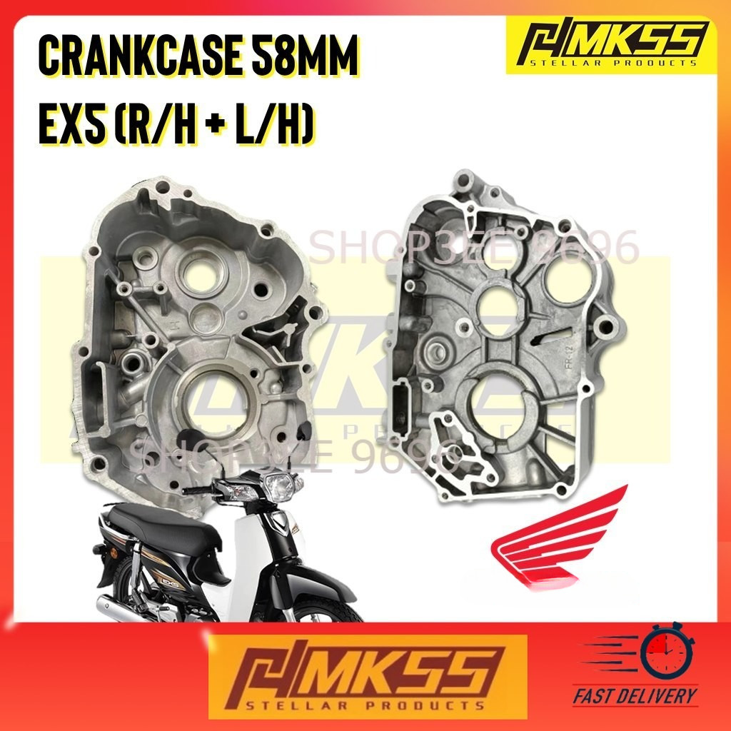 CRANKCASE COVER / KULIT ENJIN EX5 POWER (L/H KIRI) | Shopee Philippines