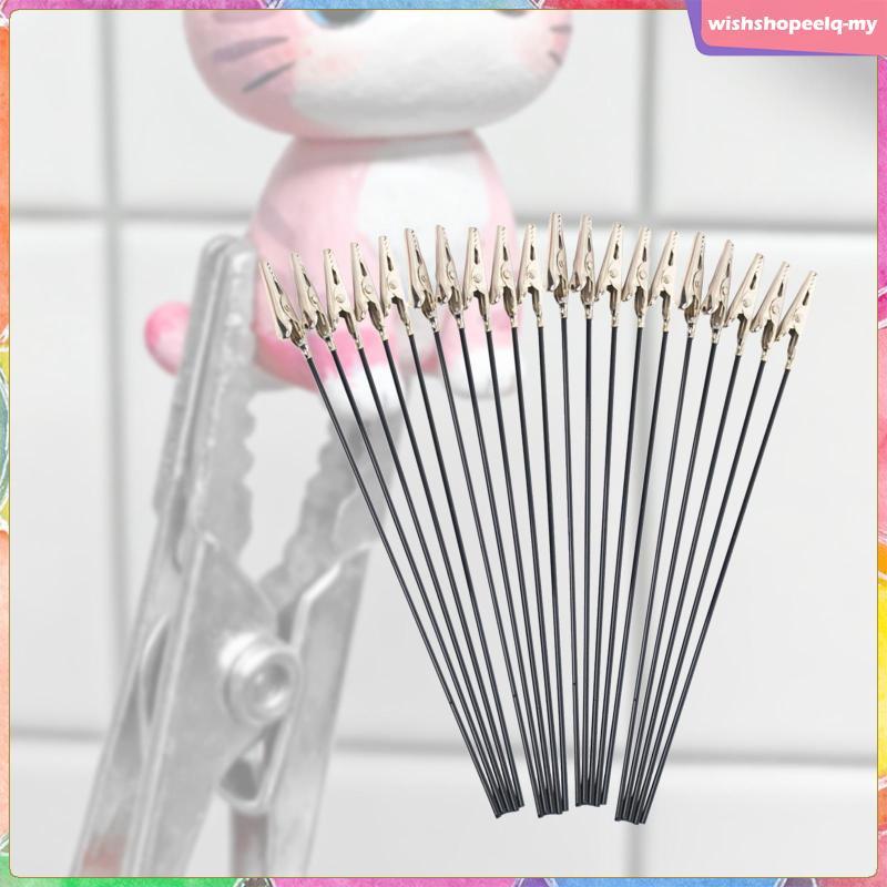 [WishshopeelqMY] 20Pcs Alligator Clip Sticks Alligator Clamp ...