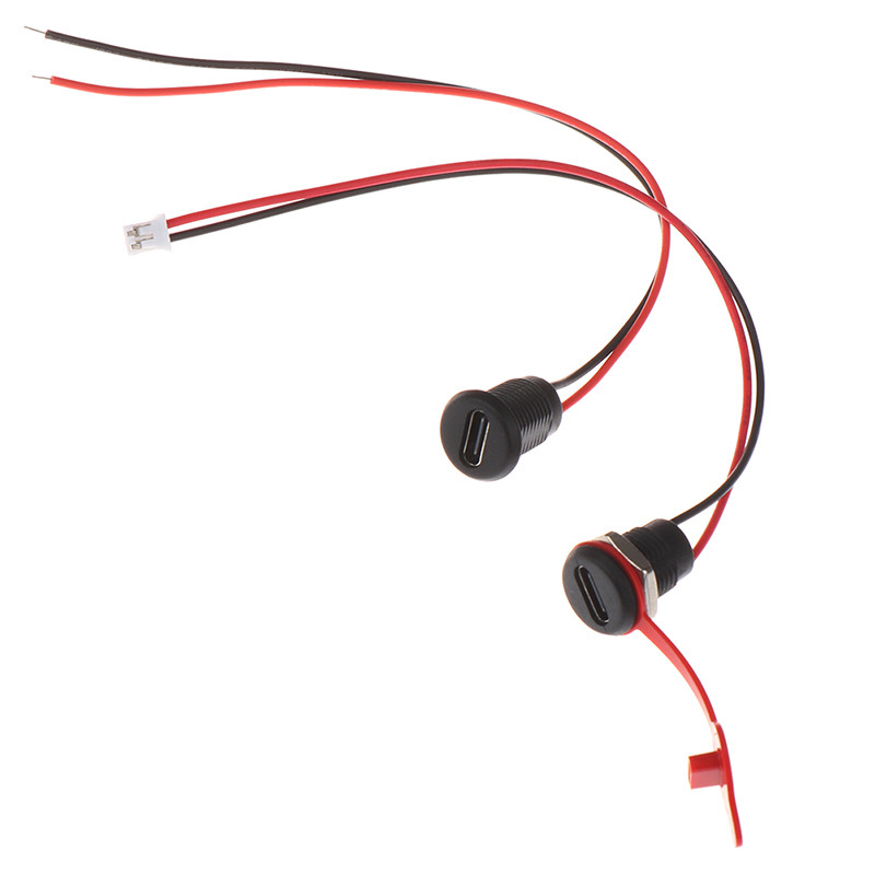 [Fea] USB-C 2Pin High Current Charging Socket With PH2.0 Nut Snap Lock ...