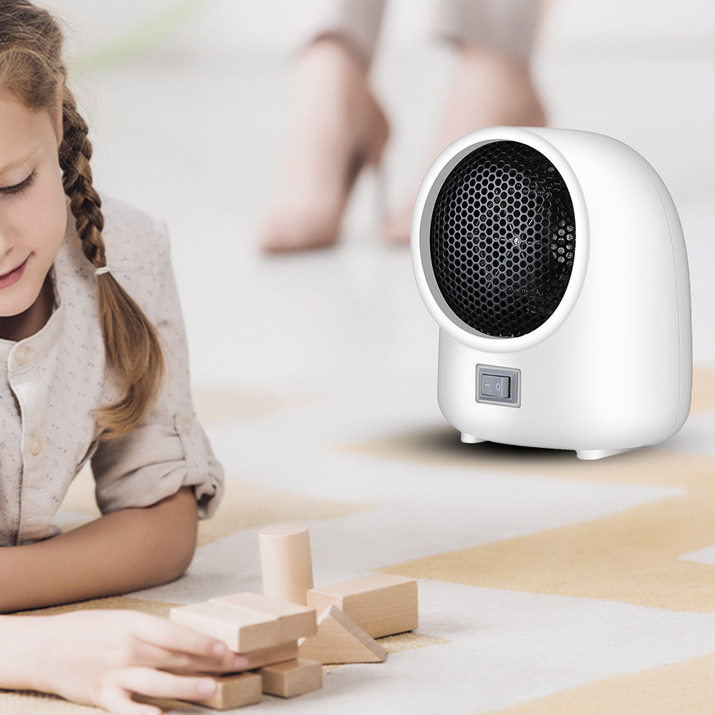 Mini Desktop Space Heaters Portable Quiet Quick Heat Electric Heaters ...