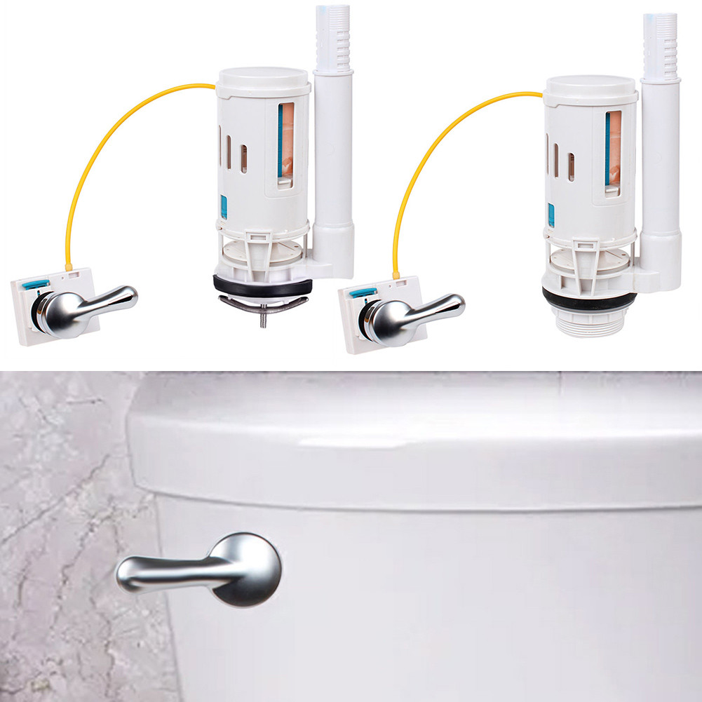 2in Toilet Cistern Flush Valve Overflow Lever Operated Dual Flush ...