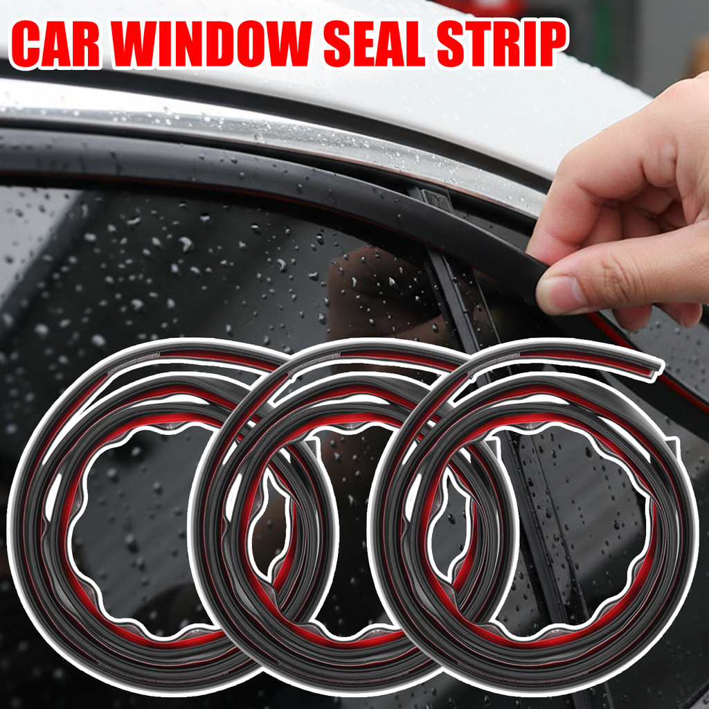 Self-adhesive V-shaped Car Door Seam Waterproof Sealing Strip Universal ...