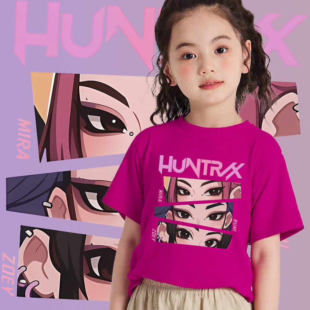 KPOP Demon Hunters Huntrix 8 Colors Kids T-Shirt Comfy Boys and Girls ...
