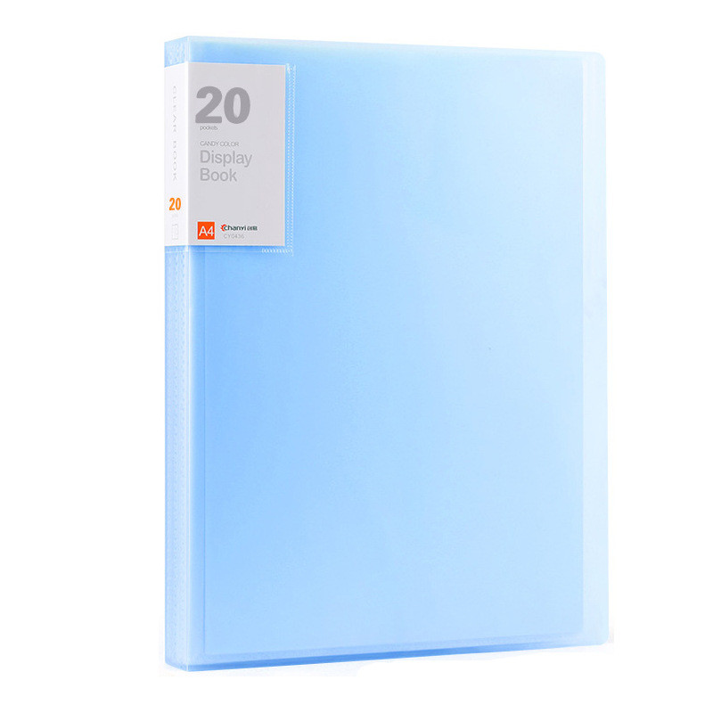 Chuangyi Transparent Plastic Data Book pp Test Paper Storage Booklet ...
