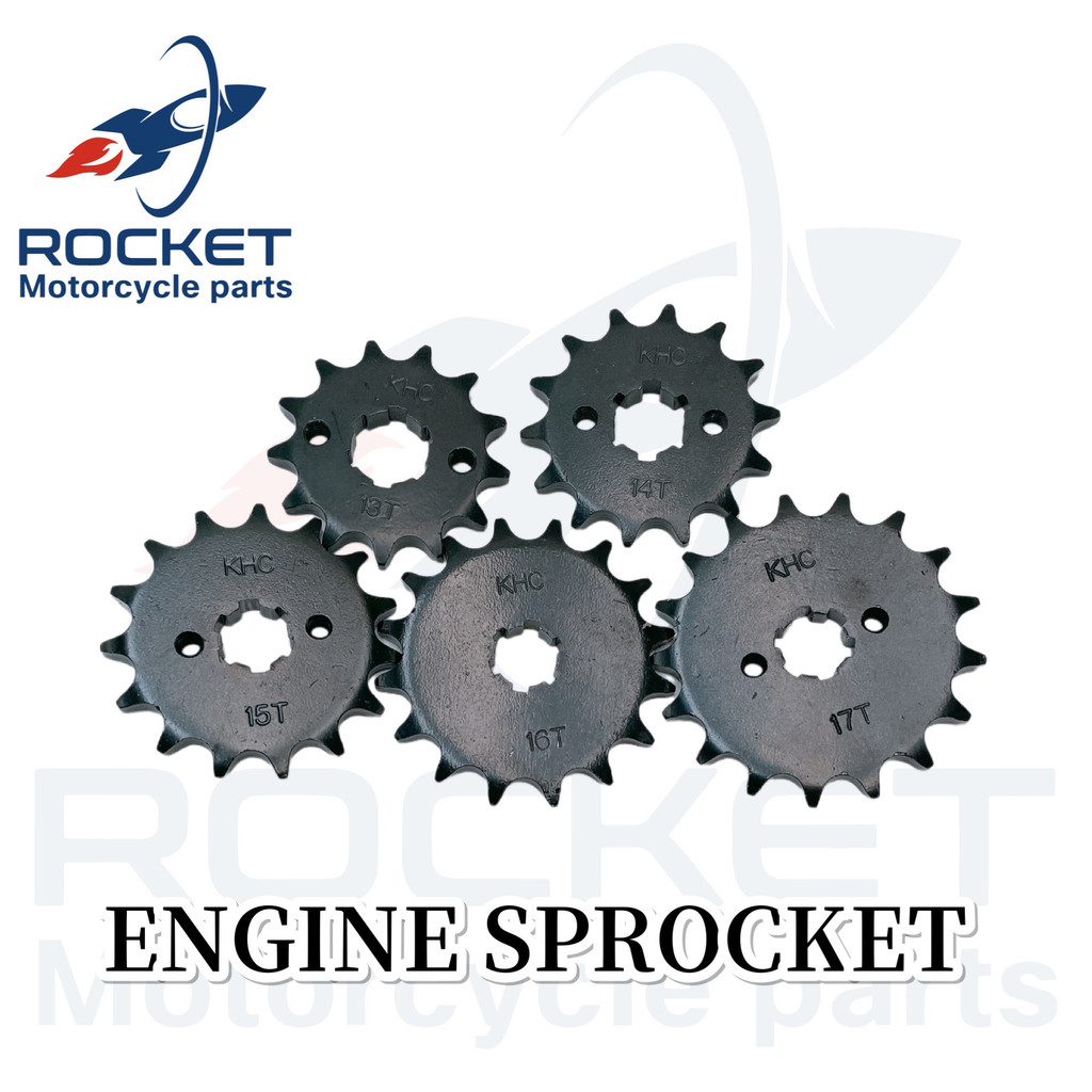 MOTORCYCLE ENGINE SPROCKET XRM TMX DREAM RS100 BARAKO RS100 BAJAJ ...