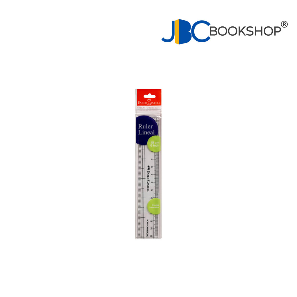 Faber-Castell 6 Inch Acrylic Ruler | Shopee Philippines