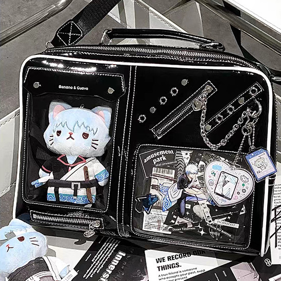 【Love Chain】Ita Bag Transparent Ita Backpack Shoulder Bag Crossbody Bag ...