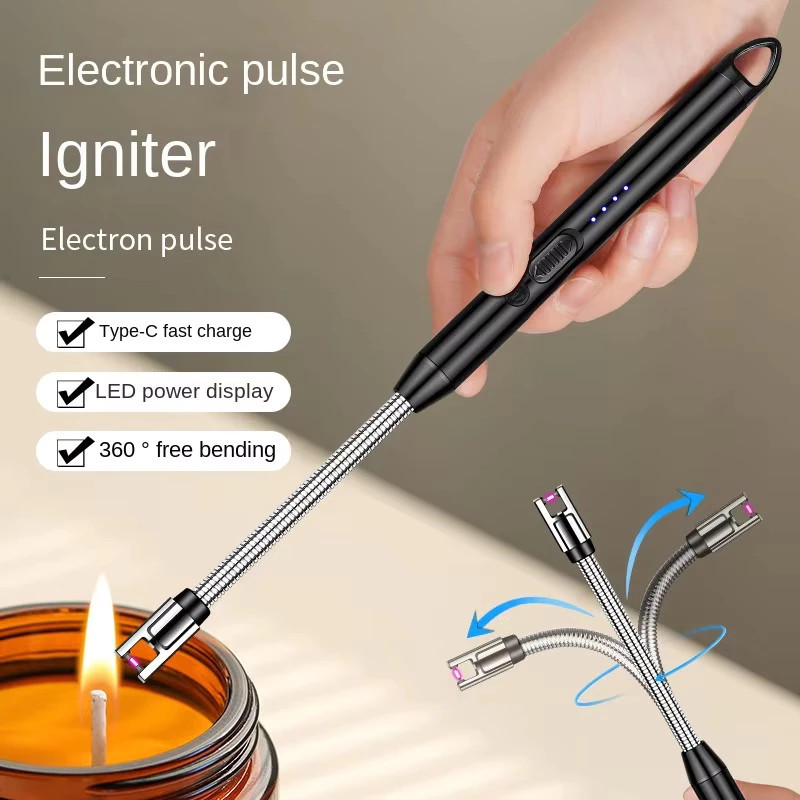 Rechargeable candle lighter Arc lighter USB C-type Rechargeable Igniter ...