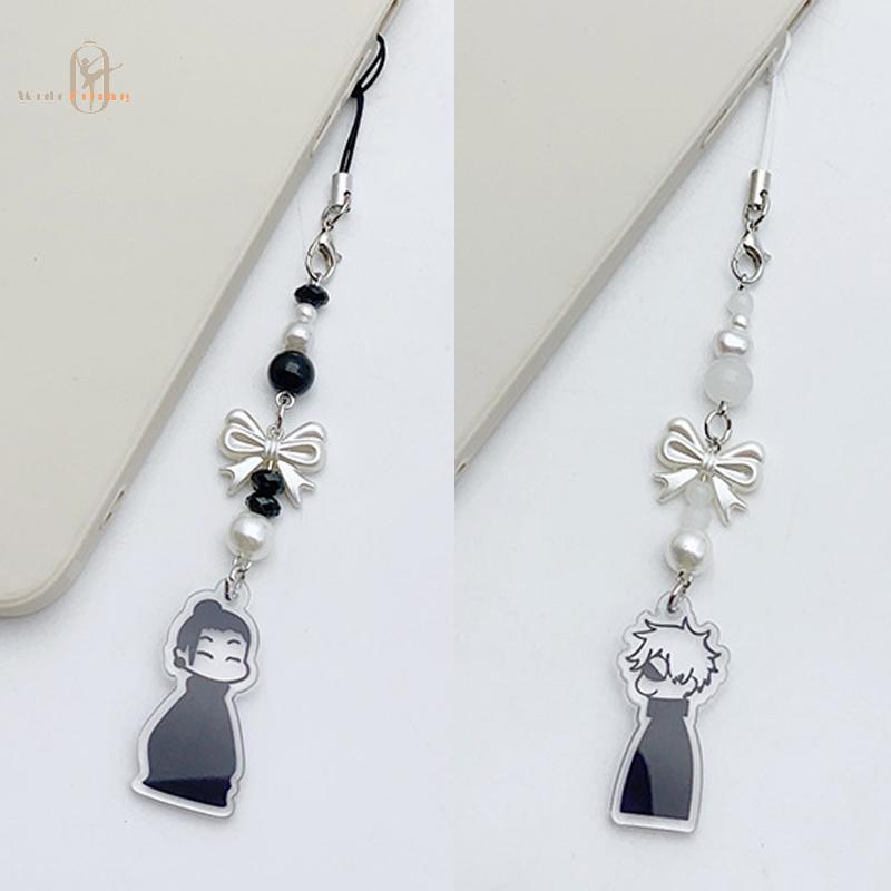 widefiling Anime Jujutsu Keychain Cosplay Geto Suguru Satoru Gojo ...