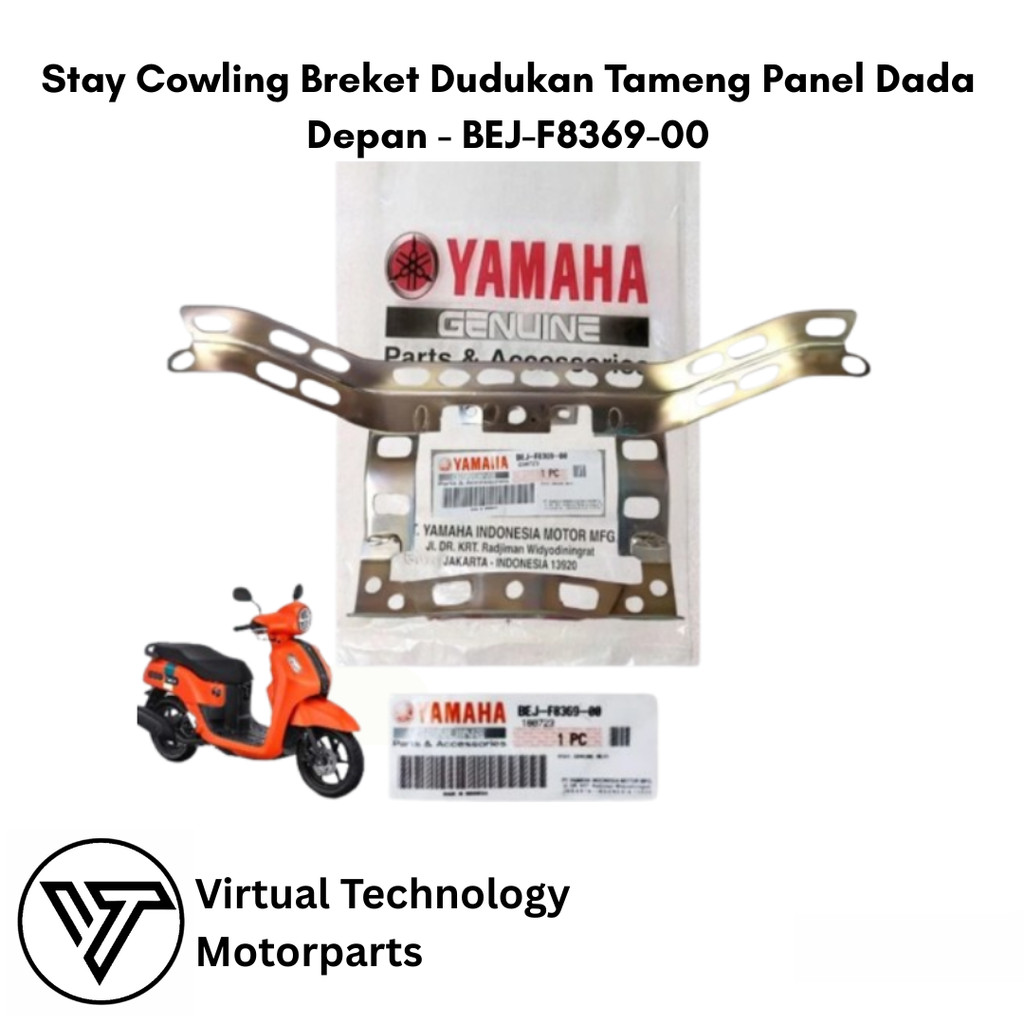 Stay Cowling Front Chest Panel Shield Mount Bracket - BEJ-F8369-00 ...
