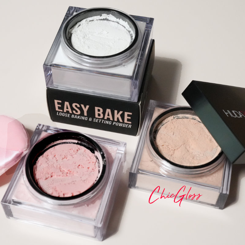 Huda Beauty Makeup Setting Loose Powder Loose Powder Clear Pressed ...