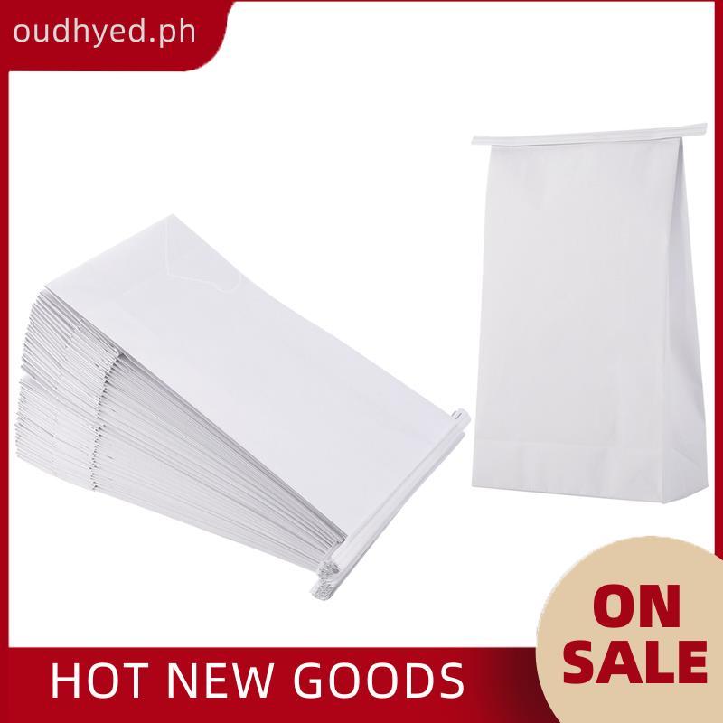 PHOU 50 Pcs Vomit Bags White Throw Up Bags for Motion Morning Sickness ...