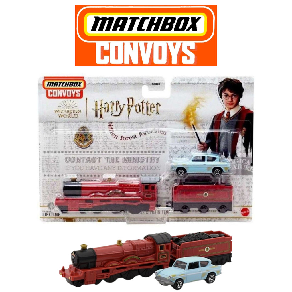 Matchbox Convoys Wizarding World Harry Potter Hogwarts Express & Train ...