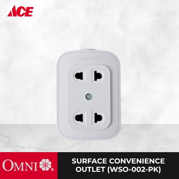 OMNI Surface Convenience Outlet (WSO-002-PK) | Shopee Philippines
