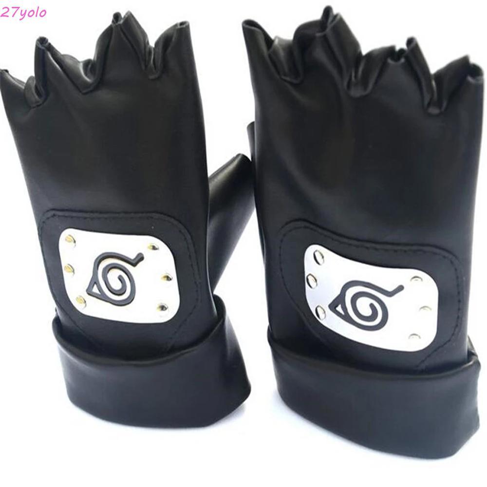 YOLO Anime Naruto Party Anime Props Mittens Cosplay Costumes Fingerless ...