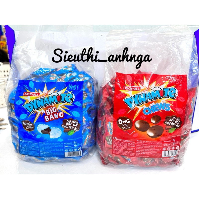 Dynamite/Big Bang Mint Flavored Chocolate Chewing Candy 3 Pieces 1kg ...
