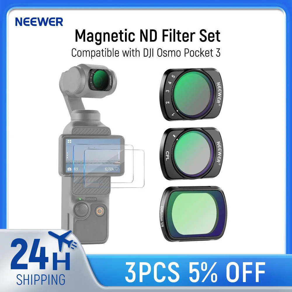 Today’S Pick Magnetic Nd Filter Set Compatible With Dji Osmo Pocket 3 ...
