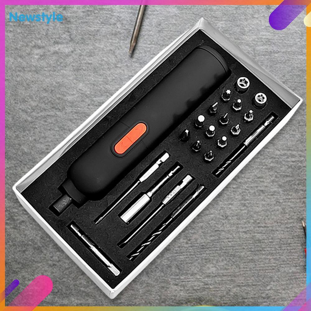 Electric Screwdriver Set 2000mAh Battery Cordless Screwdriver LED Light ...