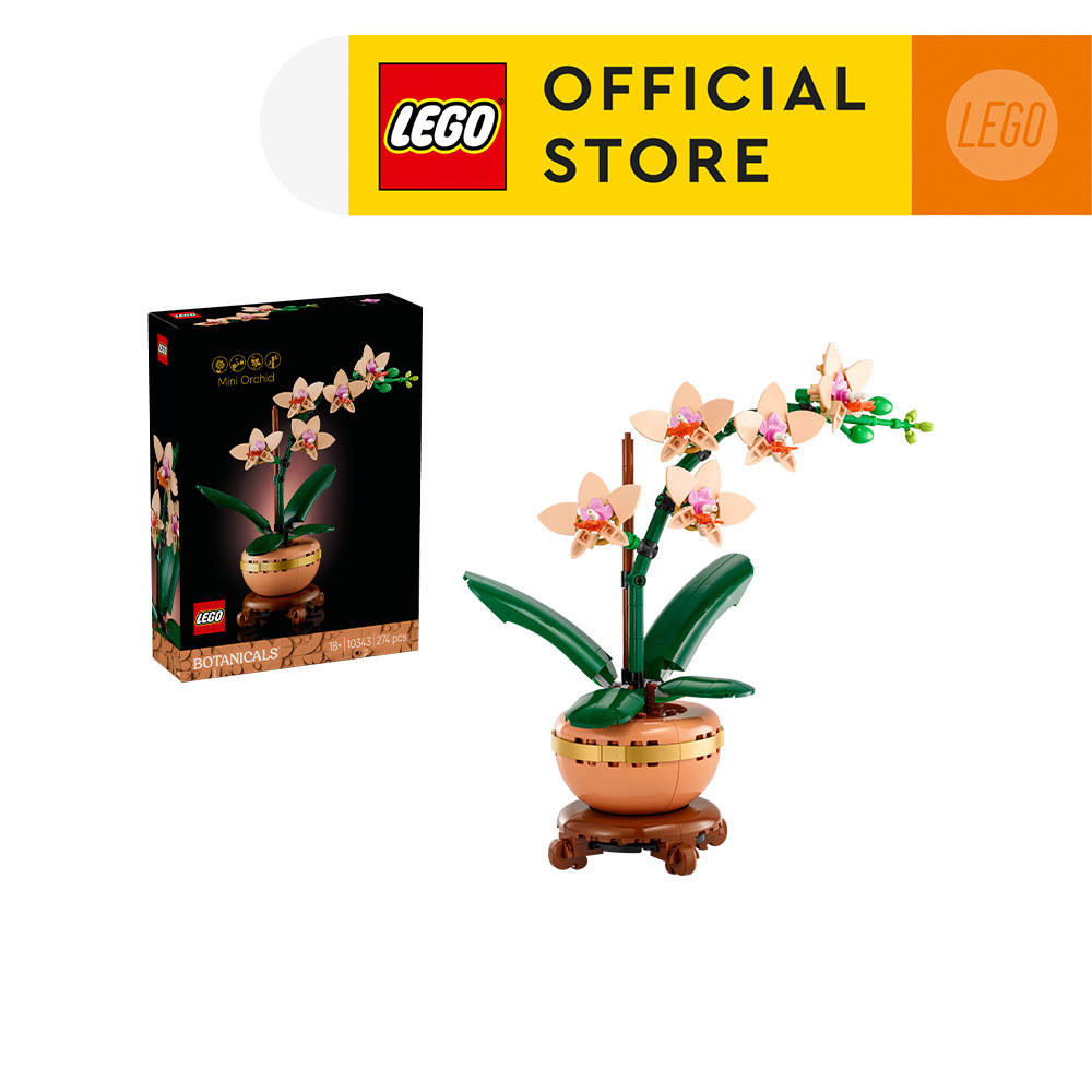 LEGO Botanicals 10343 Mini Orchid (274 Pieces) | Shopee Philippines