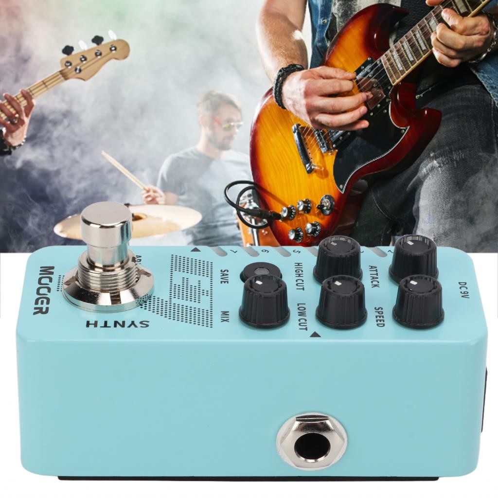 Synth Effect Arpeggio Mode Metal Shell Multifunctional Electronic Pedal ...