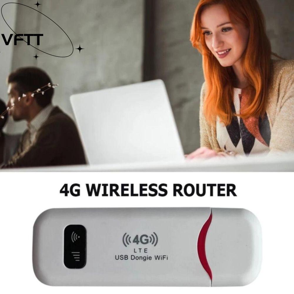 VFTT Pocket WiFi Hotspot Router, Portable 150Mbps LTE USB Modem Dongle ...