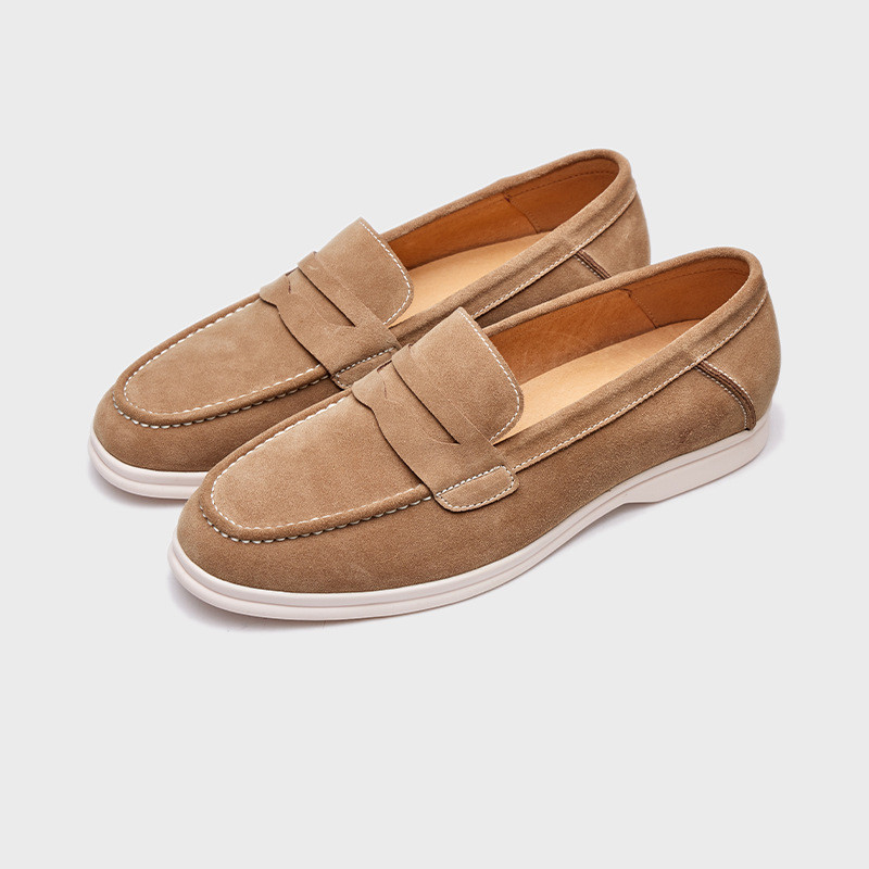 LP Penny Loafers Men Summer Slip-On Old Money Style Versatile Soft Sole ...