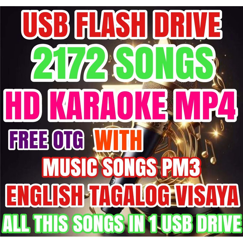 MUSIC USB FLASH DRIVE WITHKARAOKE SONGDOWNLOAD+HIGH ...