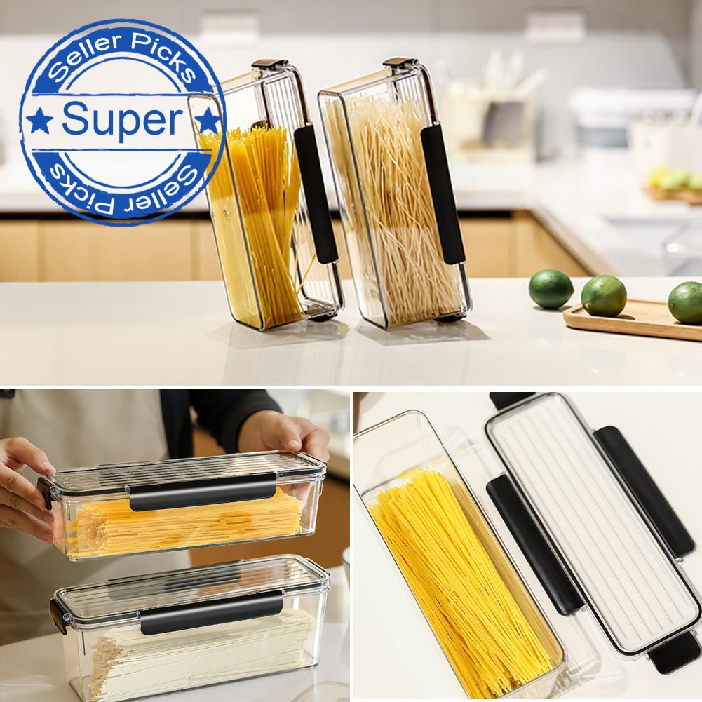 Pasta Noodle Storage Box Food-grade Storage Canned Pasta Grains Can ...