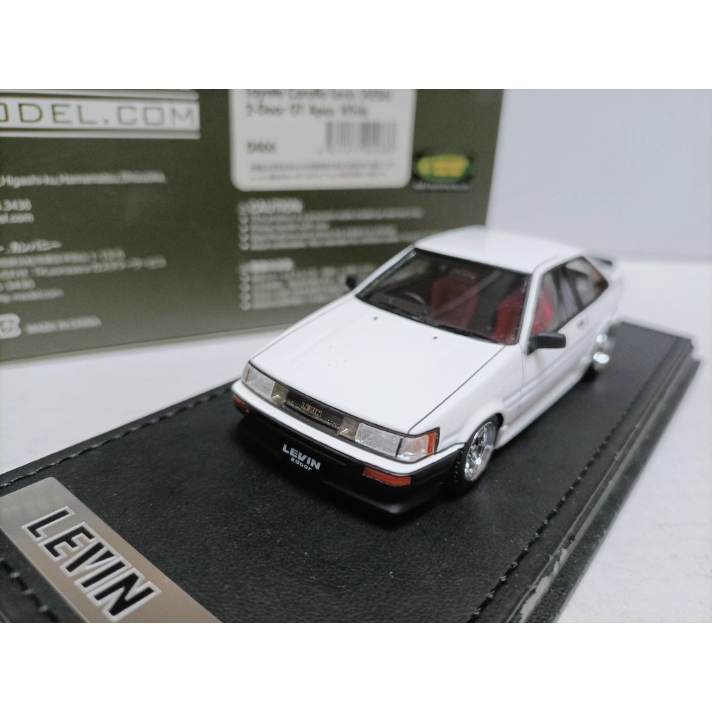 IG 1 43 Toyota Corolla Two-Door Sports Car Model Corolla Levin AE86 GT ...