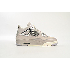 [BA7PB] Gray Company Grade Jordan 4th Generation Basketball Shoes ...
