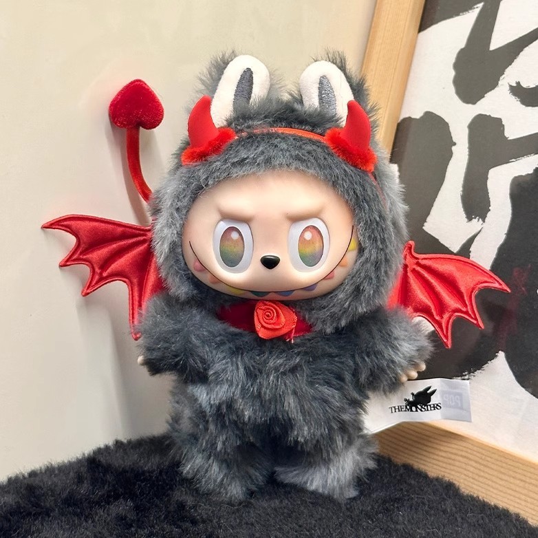 labubu Labubu Doll Clothes Little Devil Set High Energy Third ...