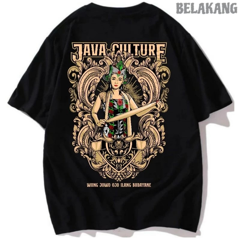 Culture Java Series T-Shirt | Javanese Culture T-Shirt | Wong Jowo Ojo ...